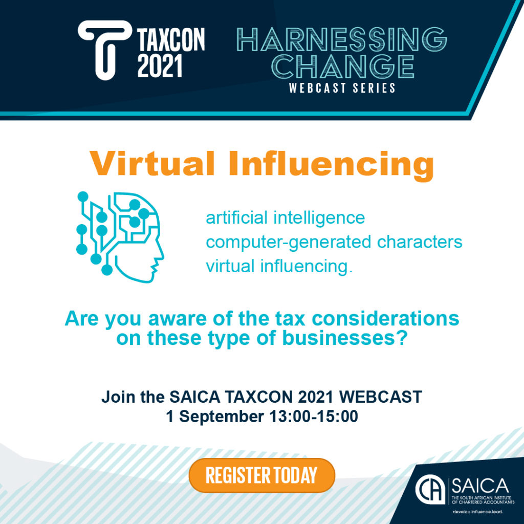 TAXCON 2021: "HARNESSING CHANGE" - Chartered Accountants Worldwide
